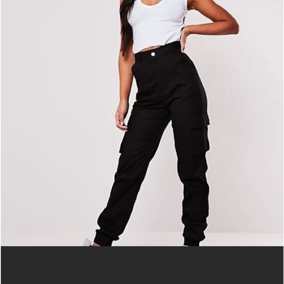 Missguided | Pants & Jumpsuits | Missguided Cargo Trousers Sz 6 | Poshmark